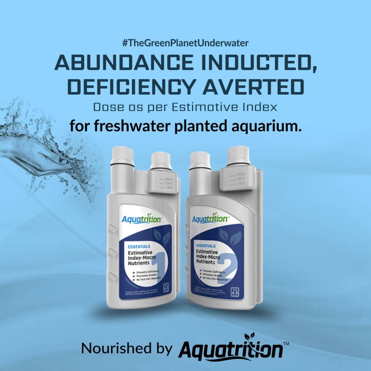 All in One Aquarium Fertilizer for your aquatic plants
